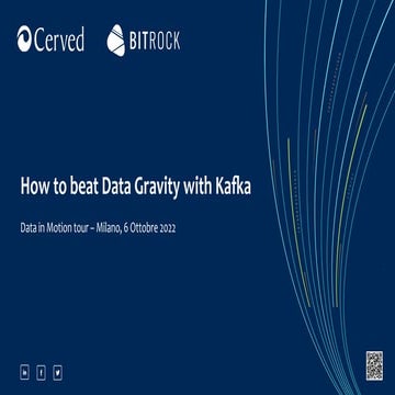 How to beat Data Gravity with Kafka | PDF