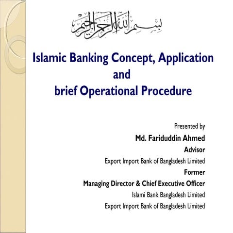 Islamic-banking-concept-application-and-brief-operational-procedure | PPT