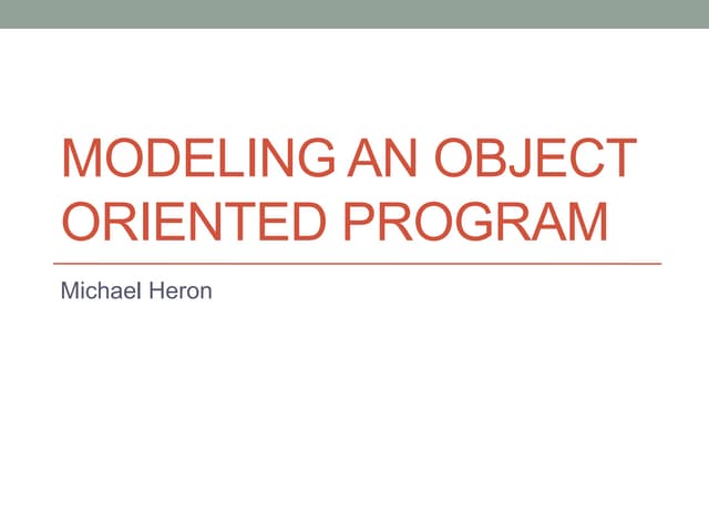 2cpp05 Modelling An Object Oriented Program Ppt 8732