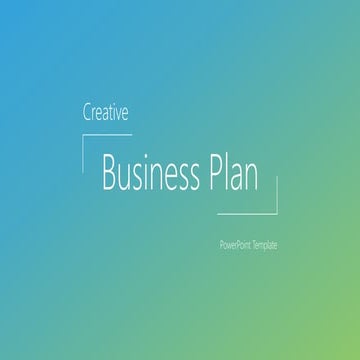 05-Modern Blue & Green Business Plan.pptx