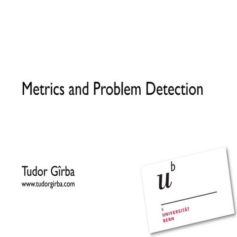 Problem Detection (EVO 2008) | PPT