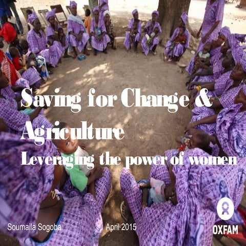 Saving for change and agriculture | PPT