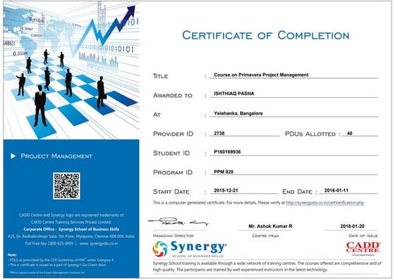 AUTOCAD CERTIFICATE | PDF