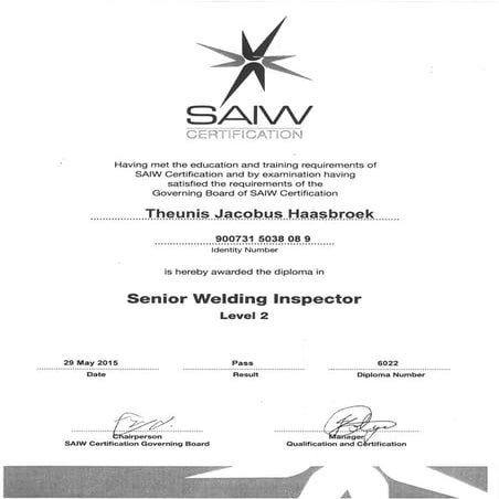 Level 2 certification | PDF