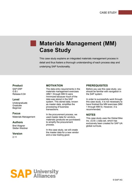 SAP MM Material Master with Configurations | PPTX