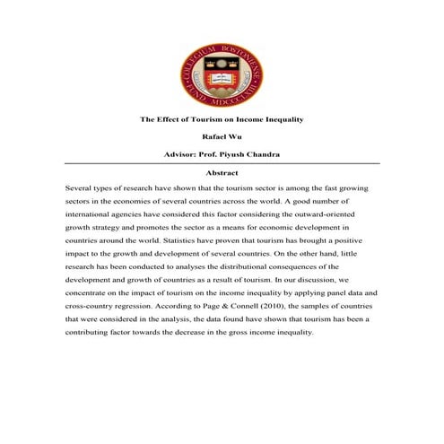 Final Paper-Development Economics | PDF