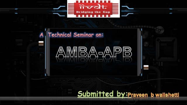 AMBA Ahb 2.0 | PPTX