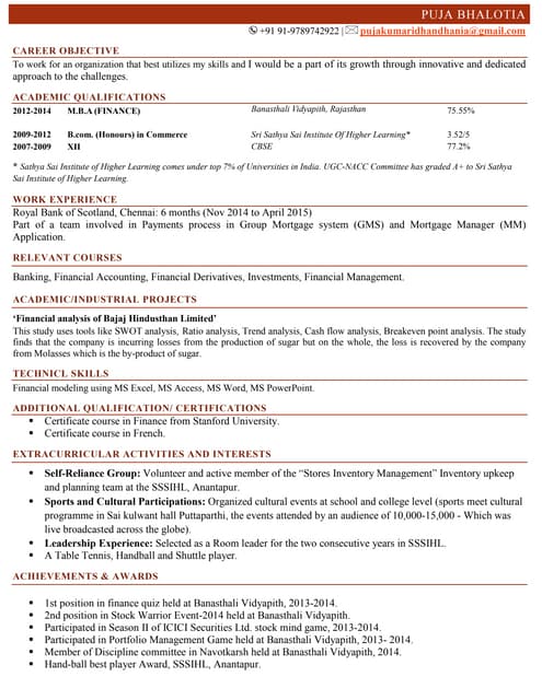 Manasa Resumedocx | PDF