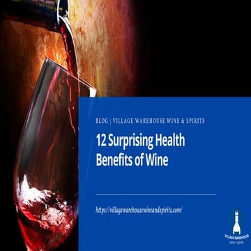 Wine And Health Benefits | PPTX