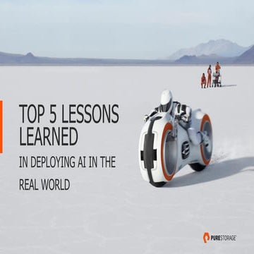 Big Data Ldn 2018 Lessons Learned From Deploying Real World Ai Systems 1877