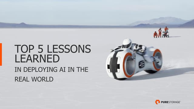Big Data Ldn 2018 Lessons Learned From Deploying Real World Ai Systems 1877