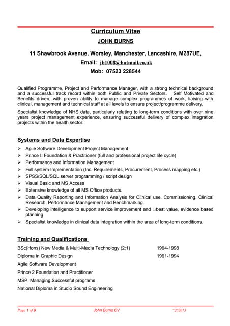 CV Jonathan Grice | DOCX