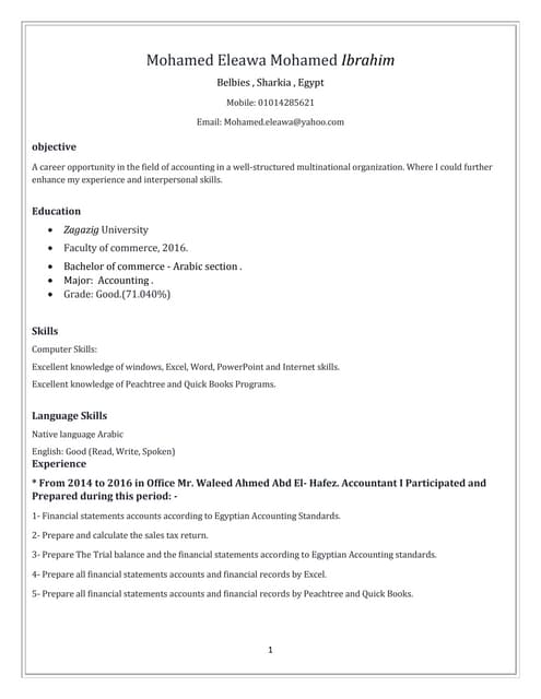 Merit's CV | DOC