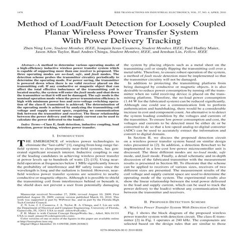 wireless power transfer | PDF