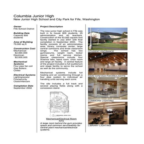 Promotional Sheet - Fife JH | PDF | Education