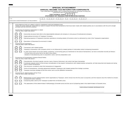special attachment_statement of transaction in related parties | PDF