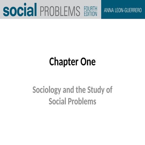 Introduction to Social Problems - Analysis | PPTX