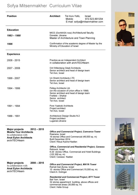 Sofya Mitsenmakher presentations