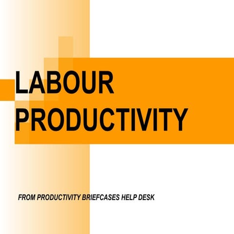 056 labour productivity | PPT