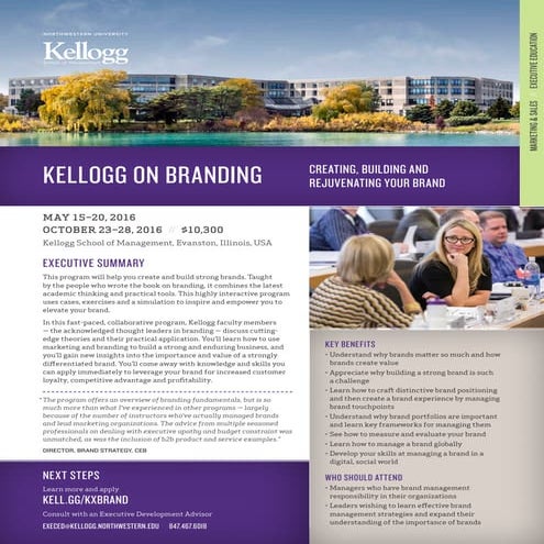 Kellogg on Branding | PDF