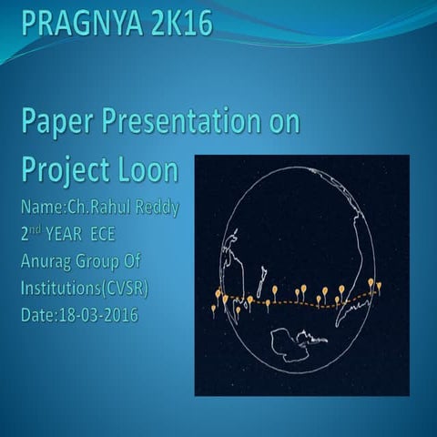 PROJECT LOON | PPTX