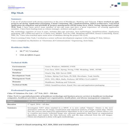 Resume_Dip_Shah | PDF