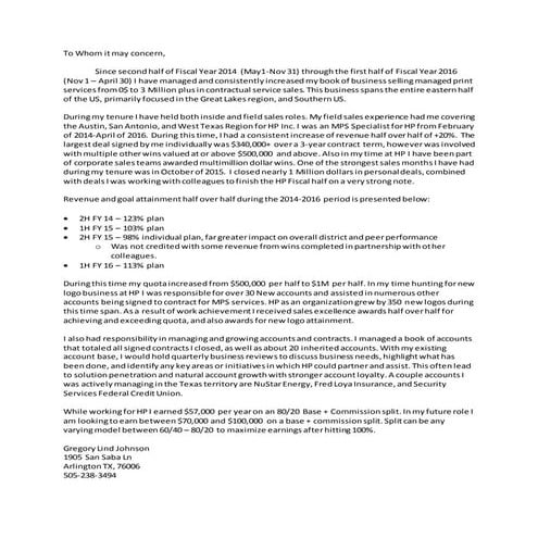 Sales Synopsis | PDF