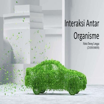 Interaksi antar spesies | PPTX