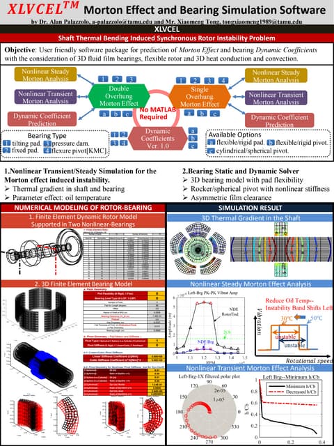 Morton Effect And Bearing Software Flyer Pdf