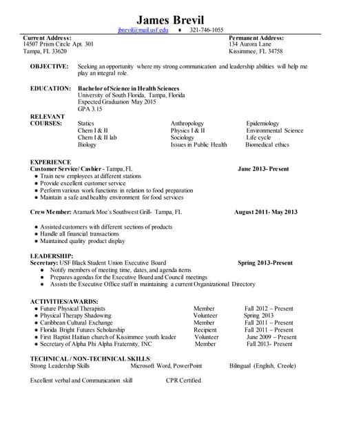 Christopher Hutter Current Resume | PDF