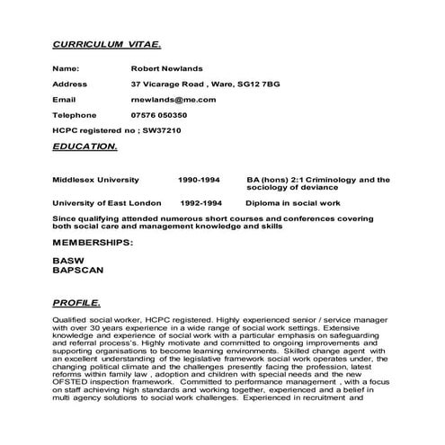 RN CURRICULUM VITAE Jul16 | DOCX