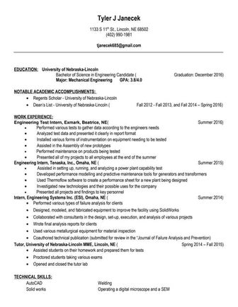 ZACHARY STEICHEN 2016 resume | PDF