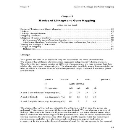 05 basics of_linkagemapping | PDF