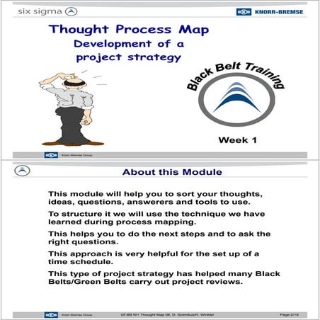 Javier Garcia - Verdugo Sanchez - Six Sigma Training - W1 Thought ...