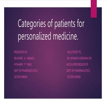 05categories of patients for personalized medicine^.pptx