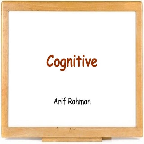 05 cognitive | PPT