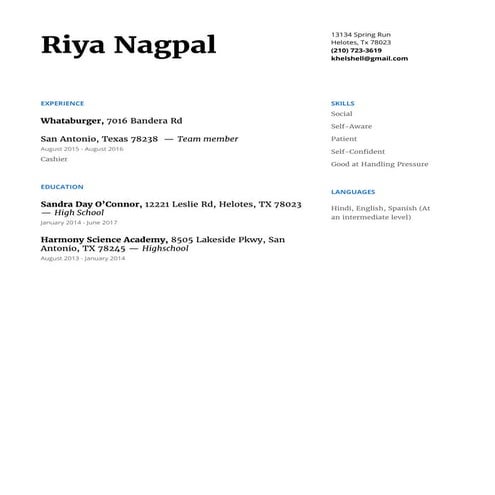 Resume | PDF