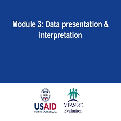 Data Presentation And Interpretation Ppt