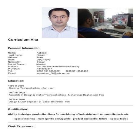 Final resume 3 | PDF | Resume Writing and Advice | Job Search