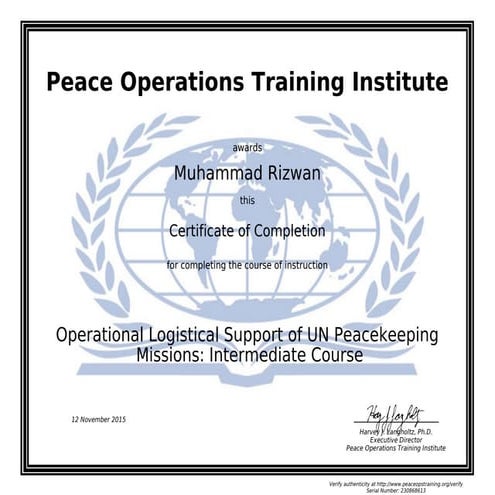operational-logistical-support-certificate (1) | PDF