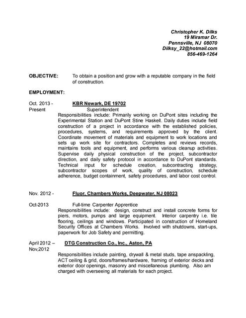 Nick Nunez Resume 2.24.16