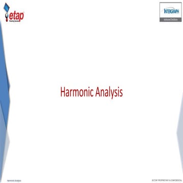 ETAP - Harmonics Analysis | PDF