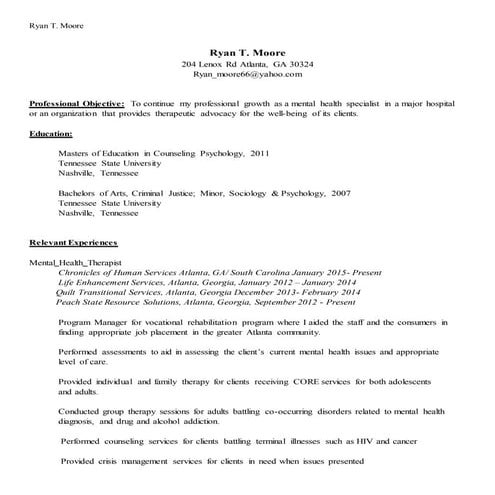 RYAN Resume | DOCX