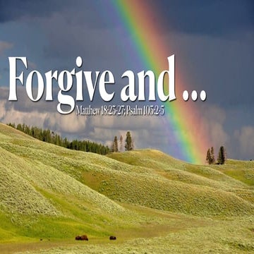 How Jehovah's Forgiveness Works | PDF