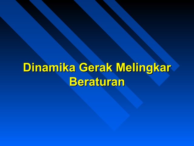 Kinematika satu dimensi | PPT