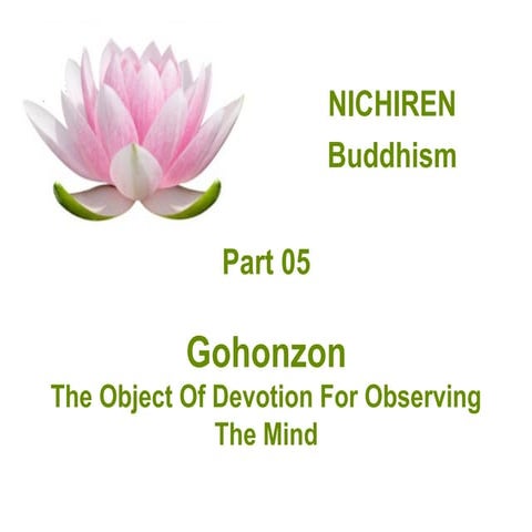 Gohonzon (Nichiren Buddhism) | PPT