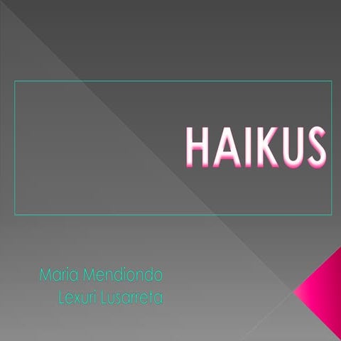 05 haiku | PPT