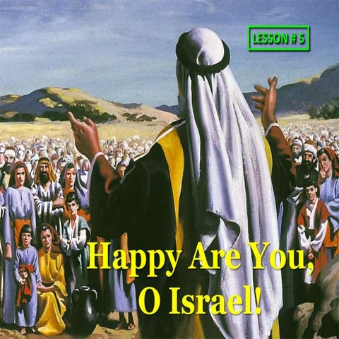 05 happy are you israel | PPTX