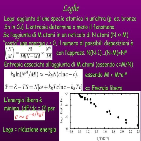Leghe | PPT | Physics | Science