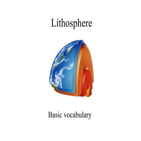 Lithosphere | PPTX